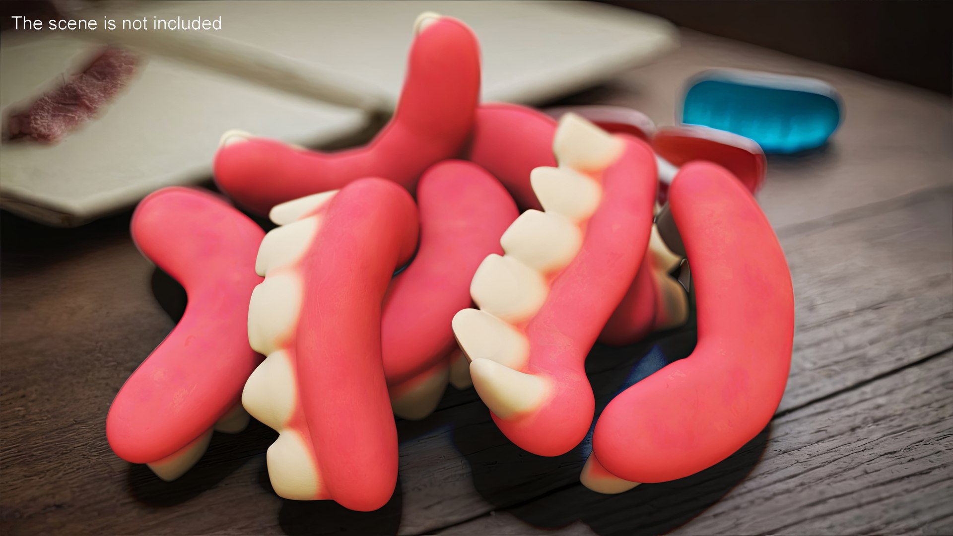 Gummy Teeth Candy 3D - TurboSquid 2234674