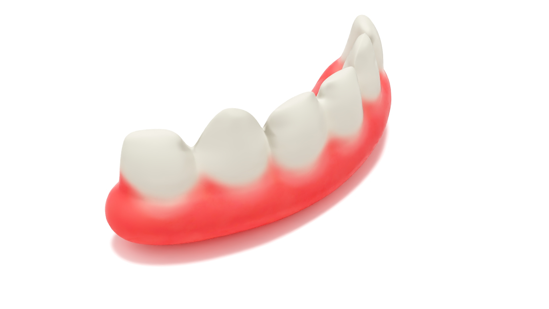 Gummy Teeth Candy 3D - TurboSquid 2234674