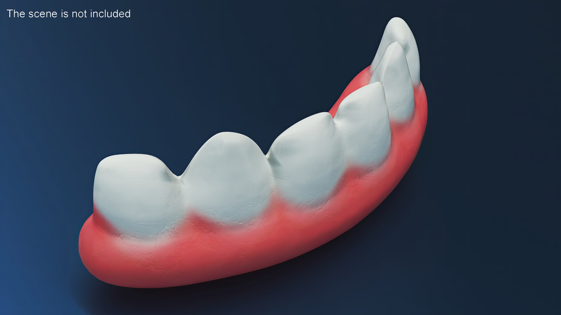 Gummy Teeth Candy 3D - TurboSquid 2234674