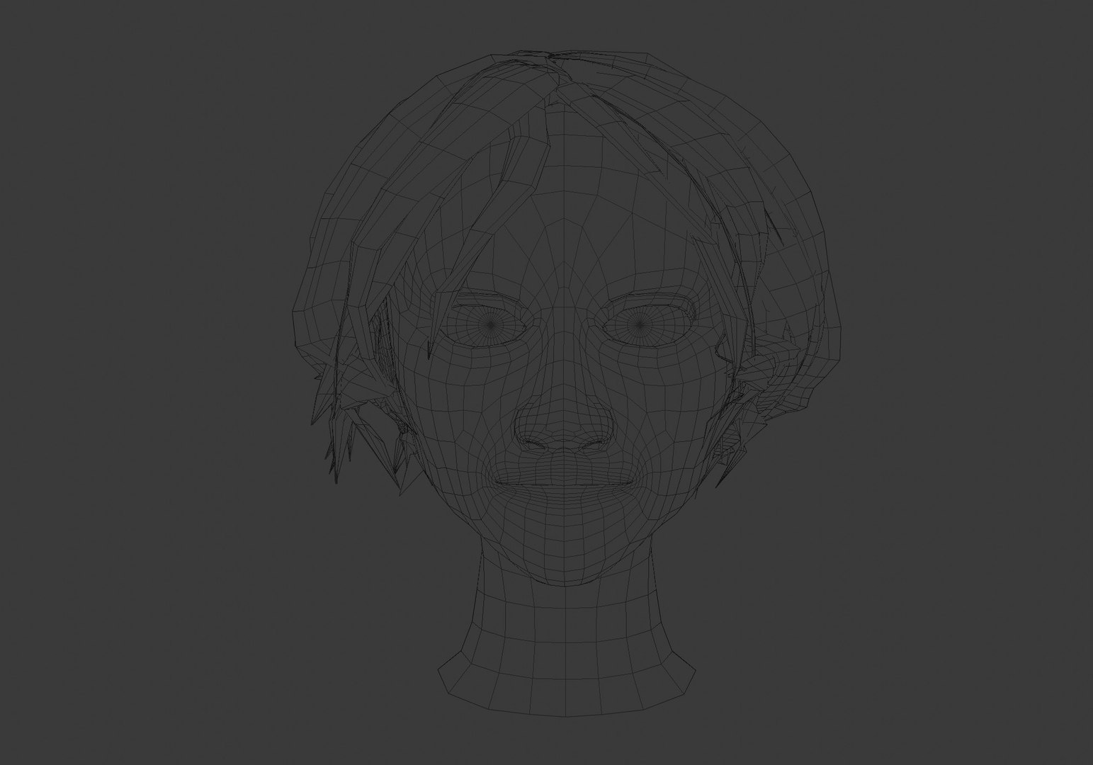 3D Short Messy Hairstyle Model - TurboSquid 1922869