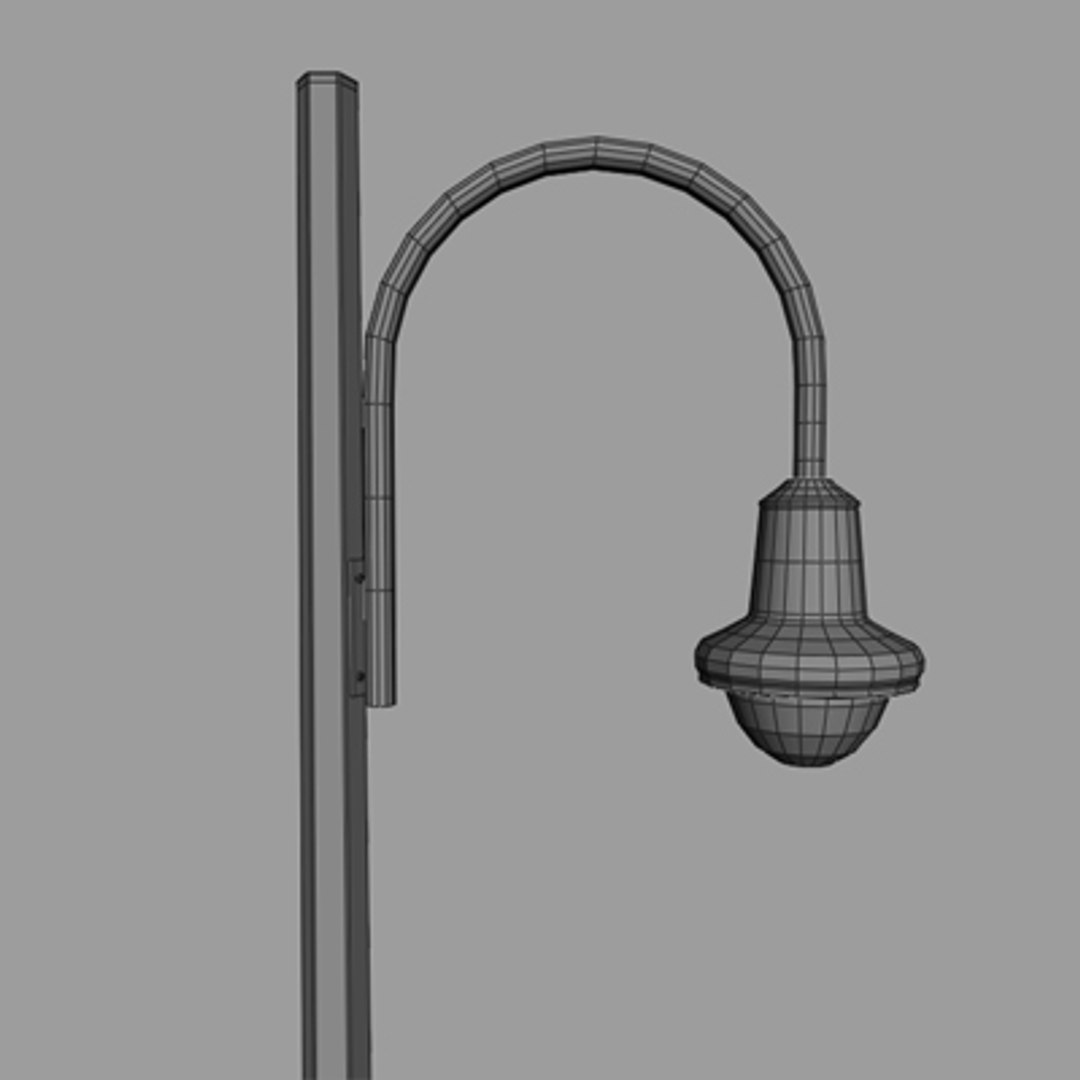 3d model of street light