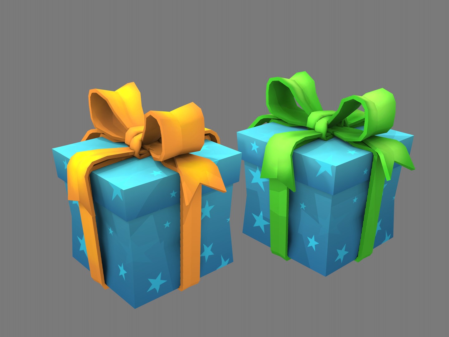 3D gift box - TurboSquid 1396827