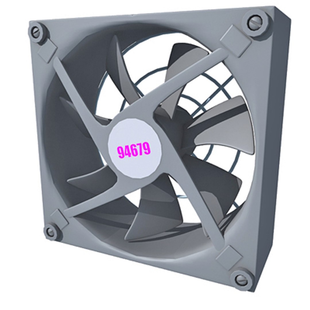 3d Computer Fan