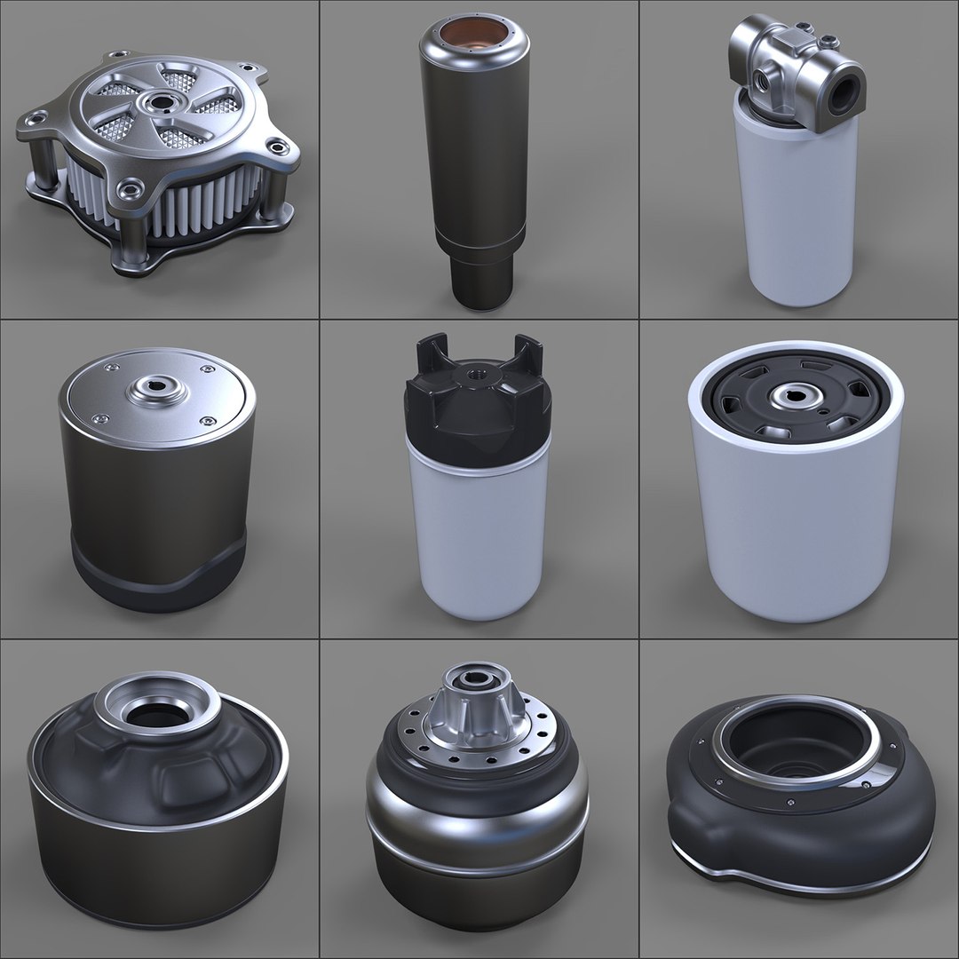 3d Model Canister