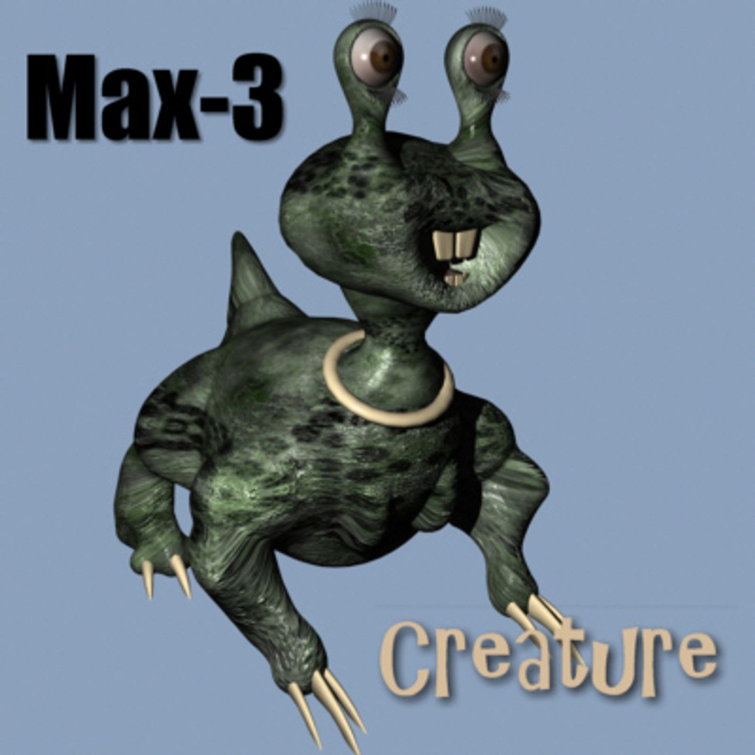 Monster Creature 3d Model