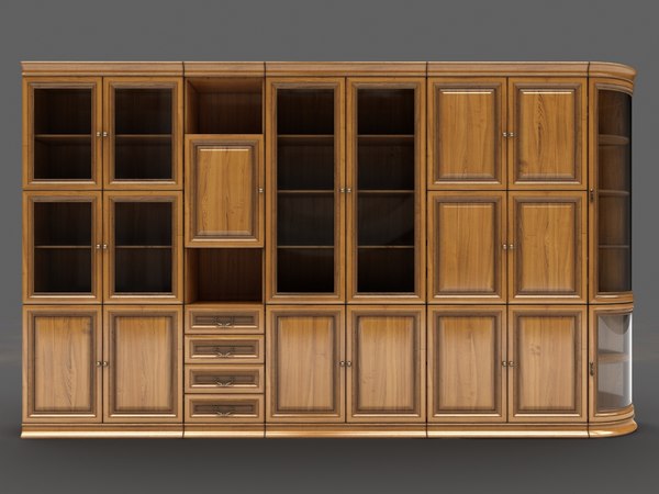 Bookcase 3D Models for Download | TurboSquid