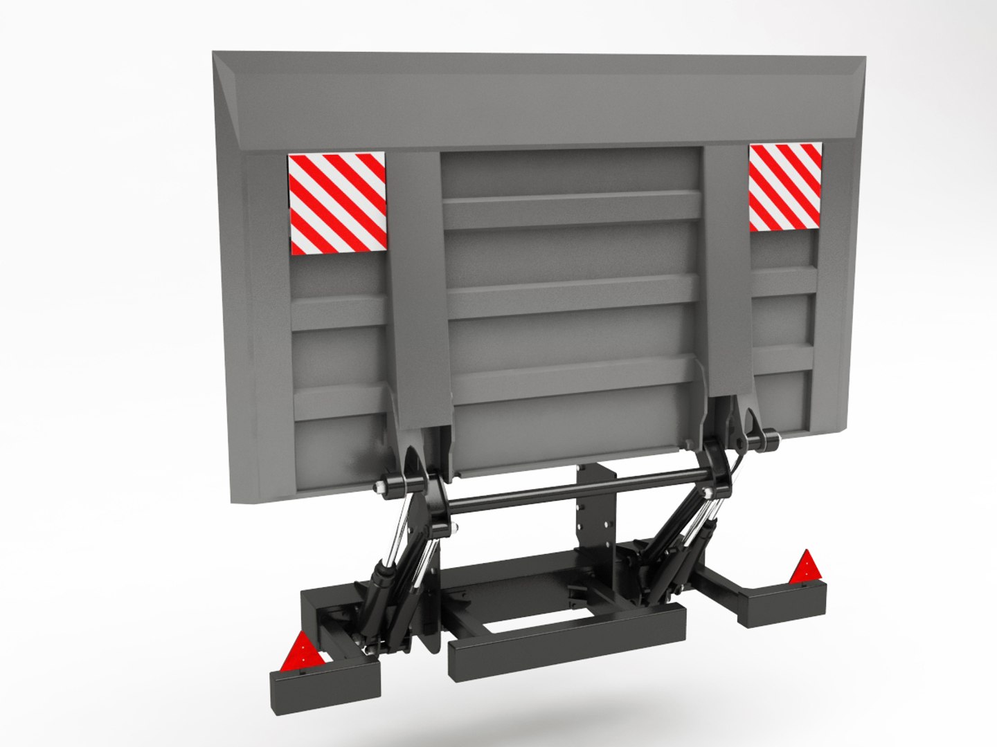 Tail Lift Truck 3d C4d