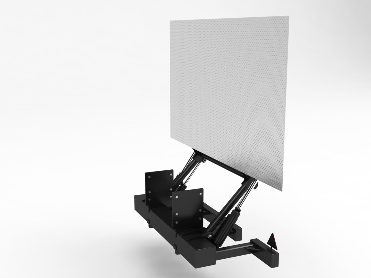Tail Lift Truck 3d C4d