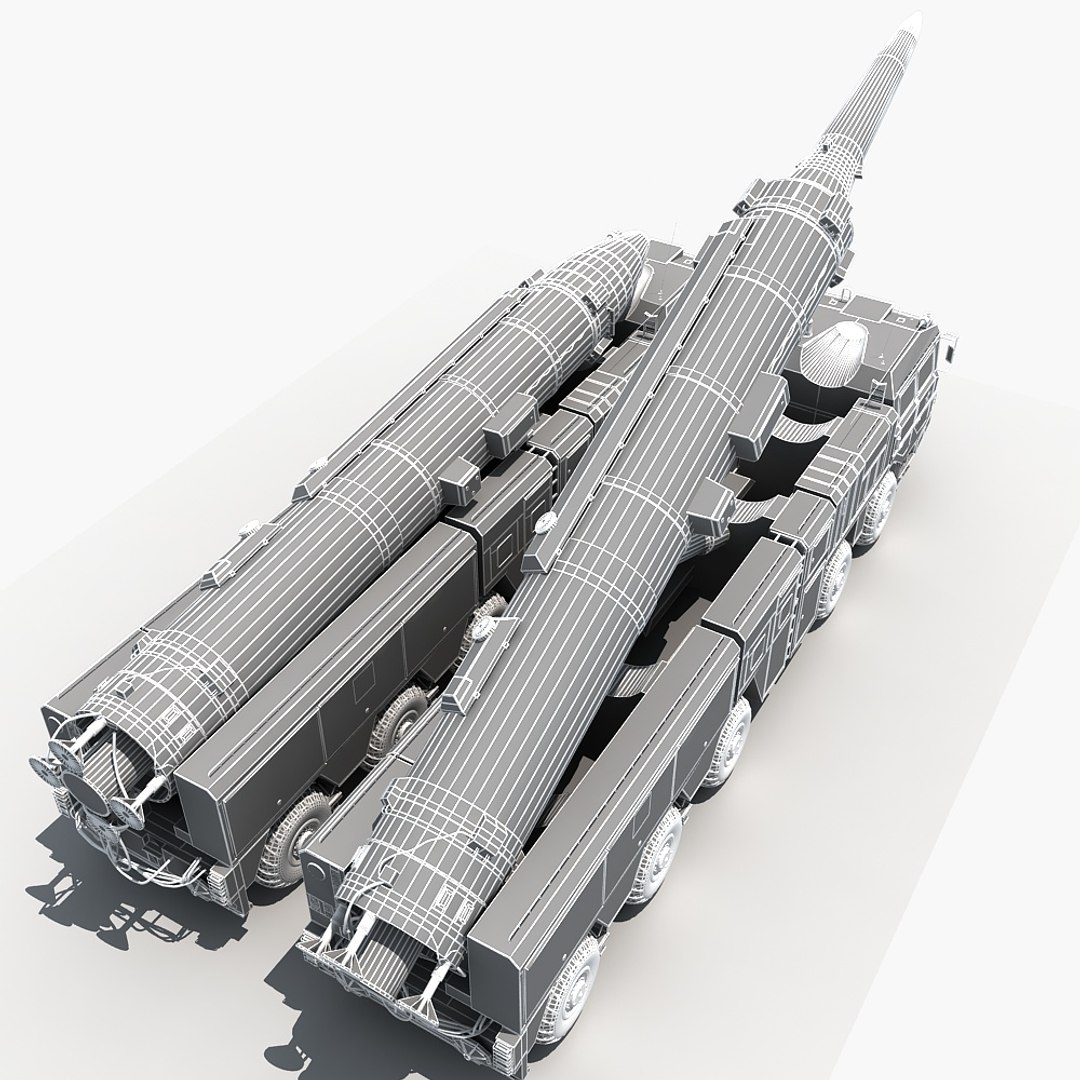 3D Model China Df-21c Ballistic Missile - TurboSquid 1421289