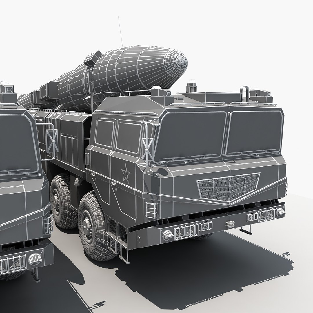 3D model china df-21c ballistic missile - TurboSquid 1421289