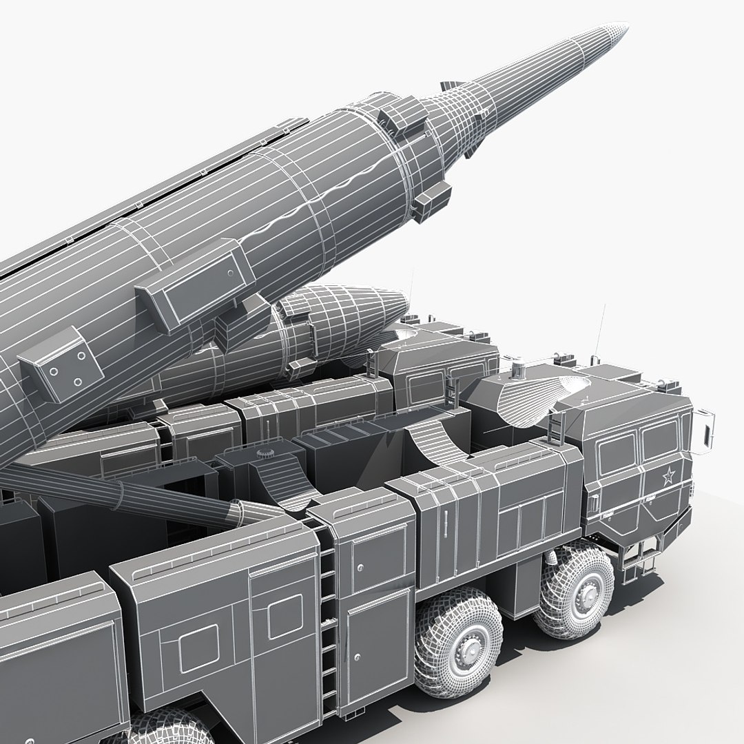 3D model china df-21c ballistic missile - TurboSquid 1421289