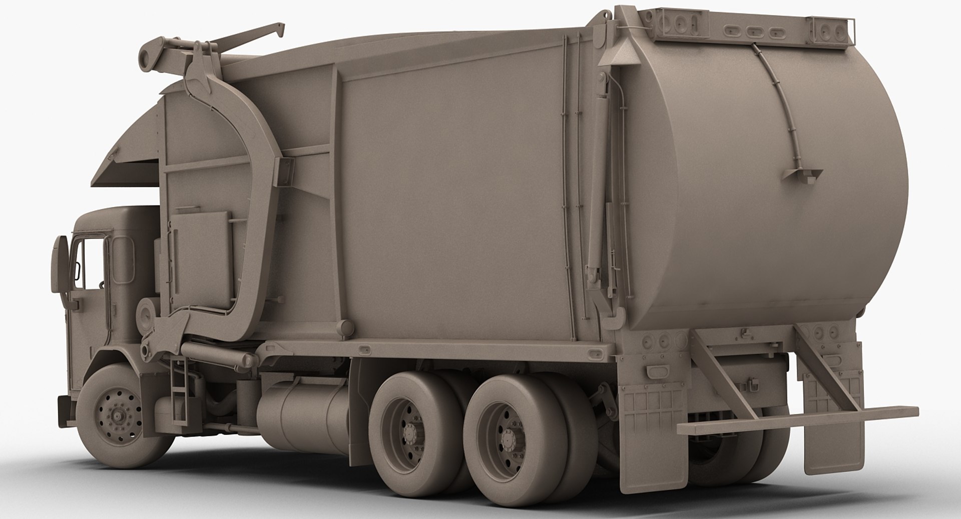 2015 320 garbage truck max