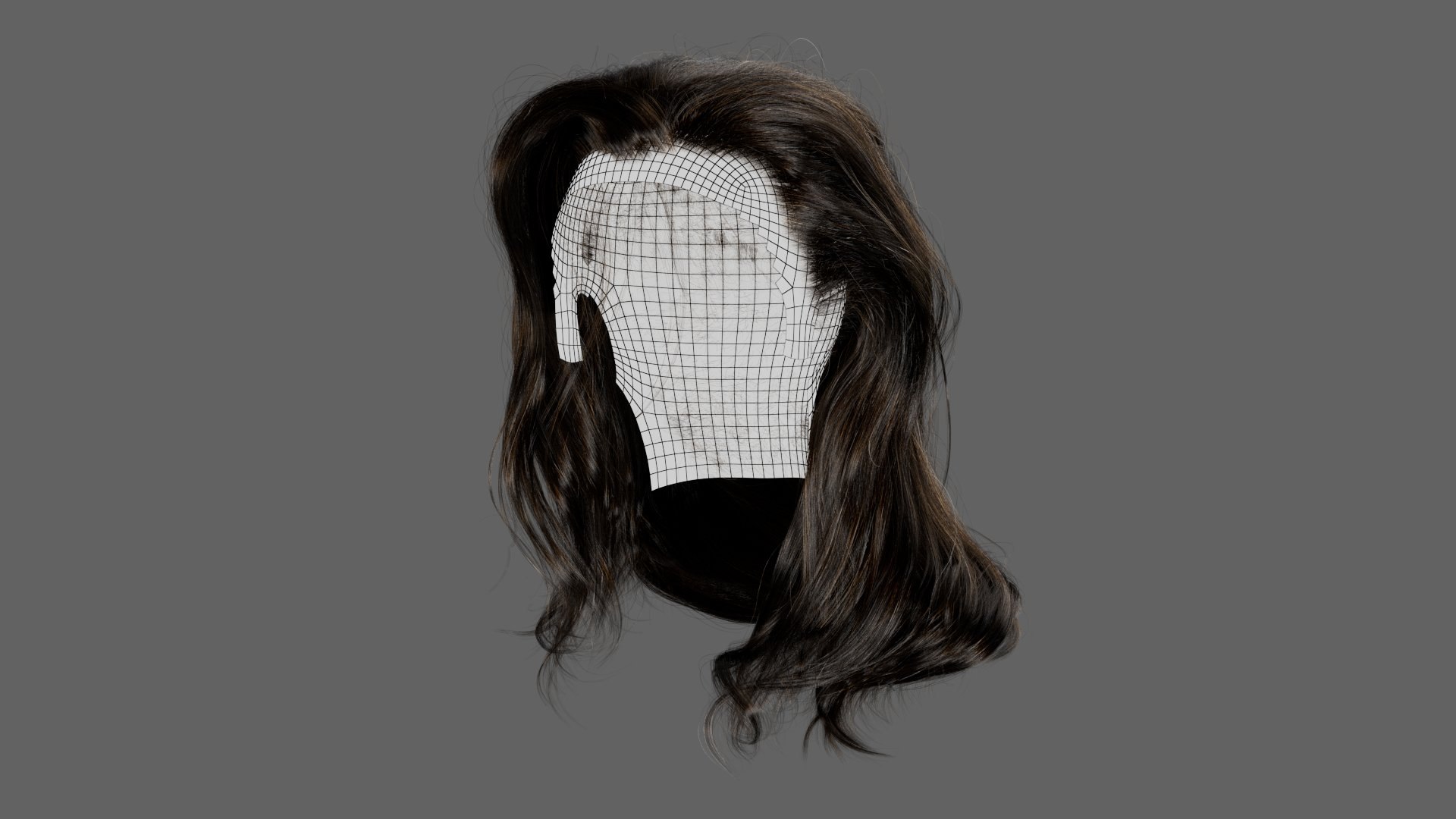3D X-gen Female Long Hair 01 - TurboSquid 2128513