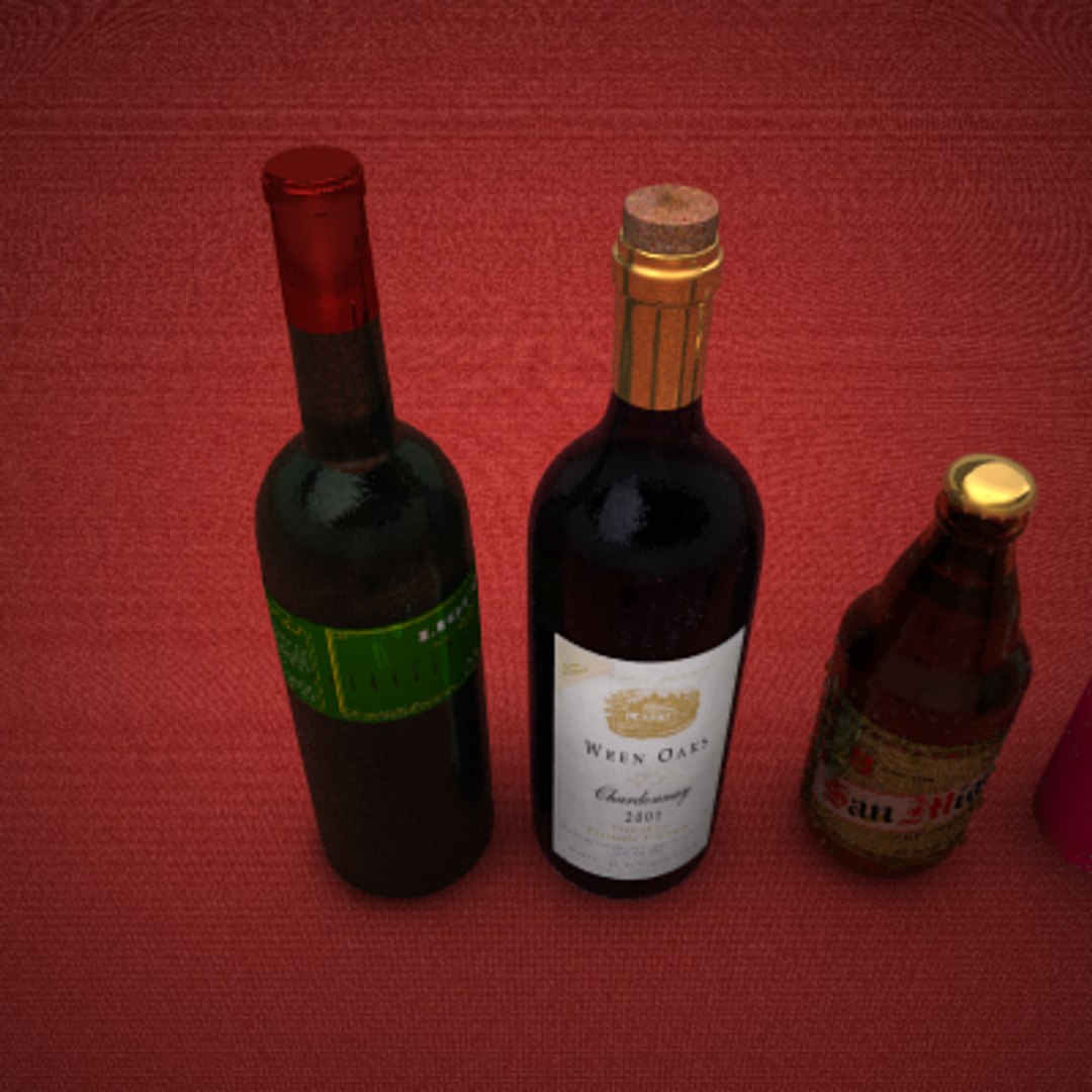 3d Drink Model