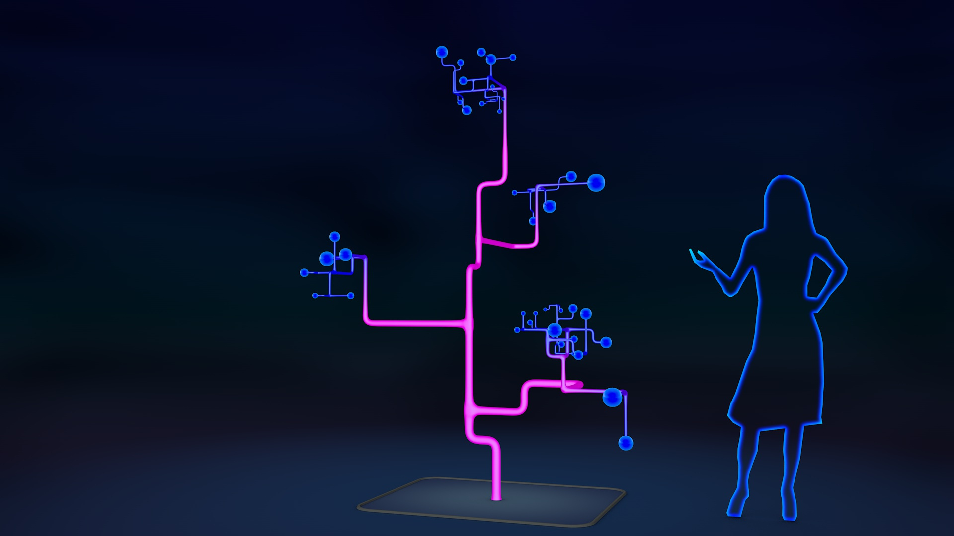 3D Model Cyber Tree - TurboSquid 2344481