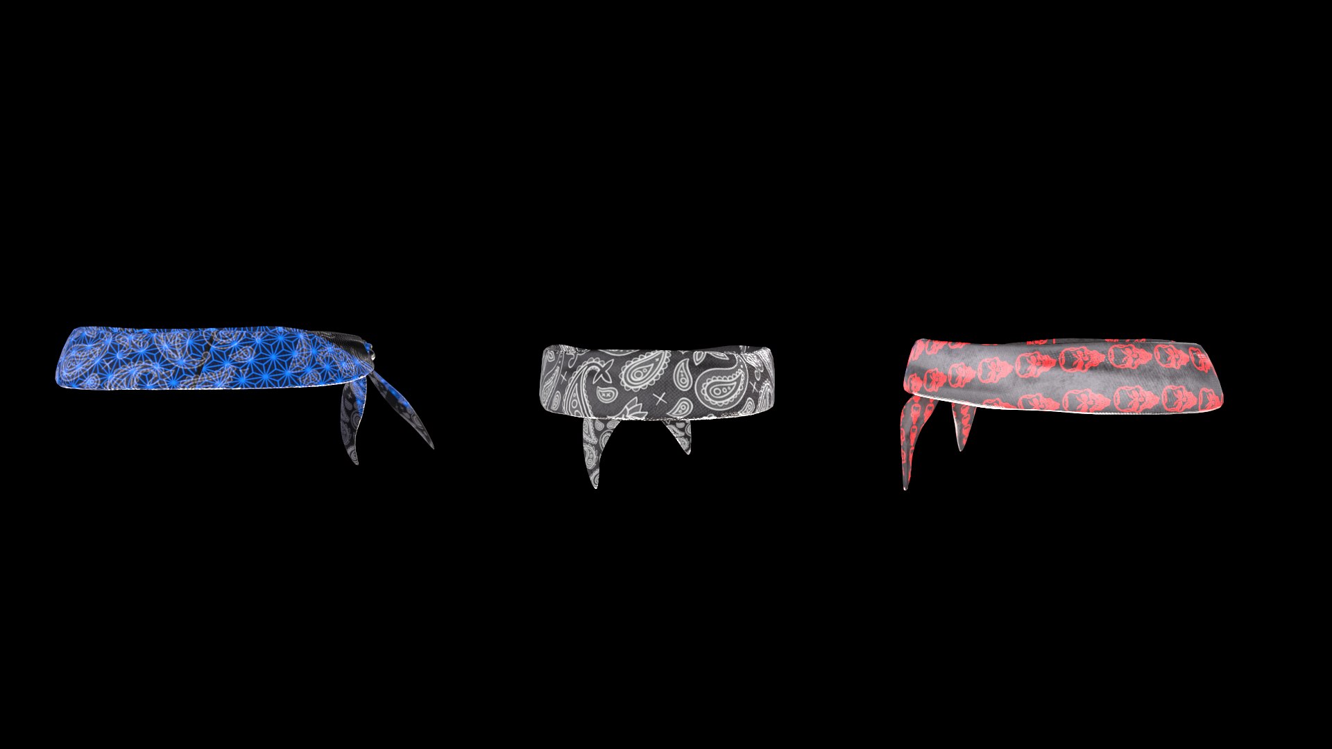Bandana 3D Model - TurboSquid 2392250