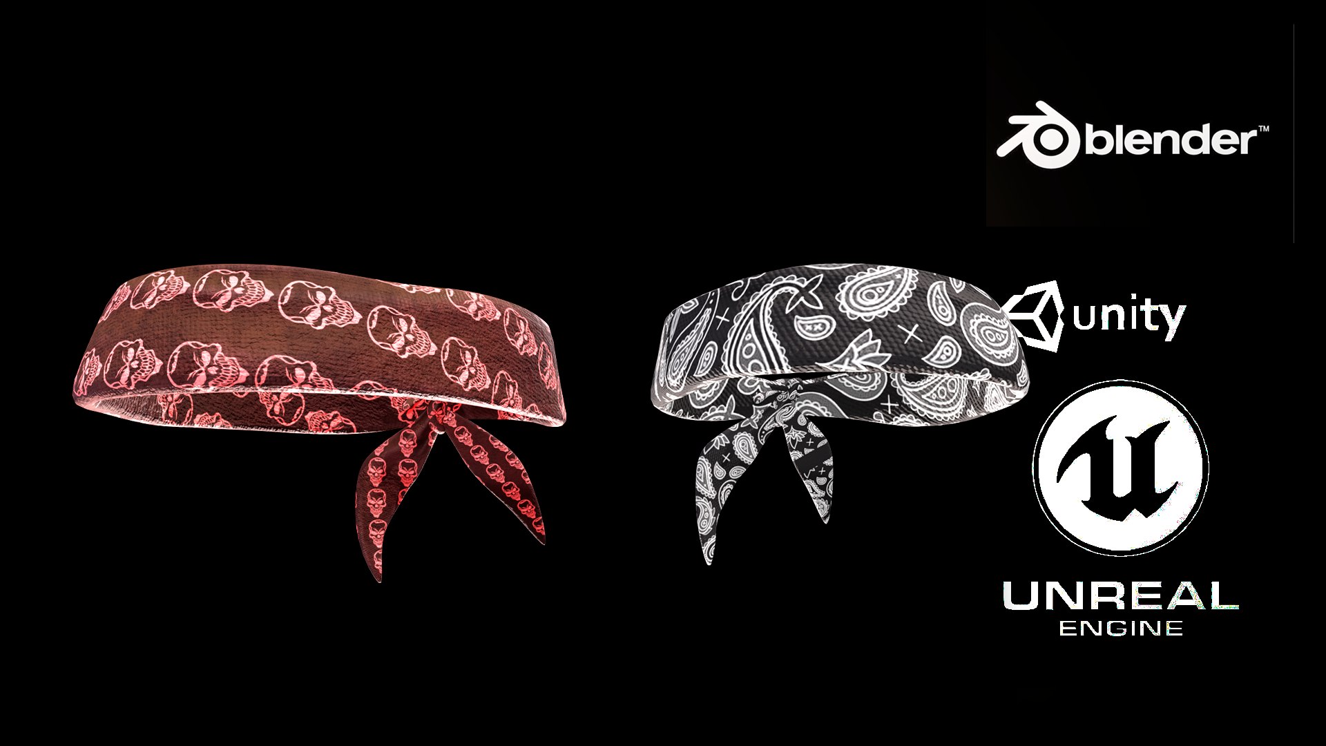 Bandana 3D Model - TurboSquid 2392250