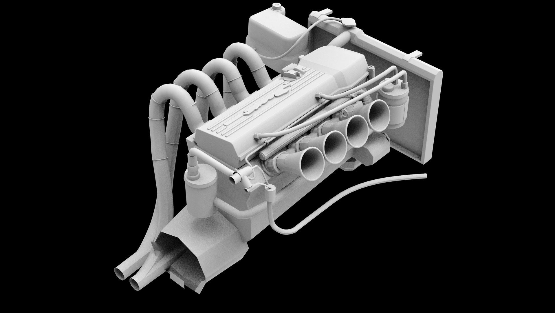 3D 3SGE Beams Toyota Engine Model - TurboSquid 2337080