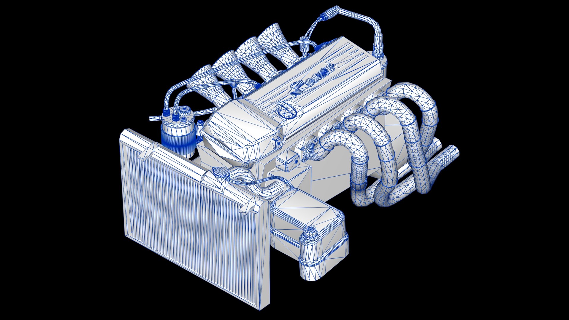 3D 3SGE Beams Toyota Engine Model - TurboSquid 2337080