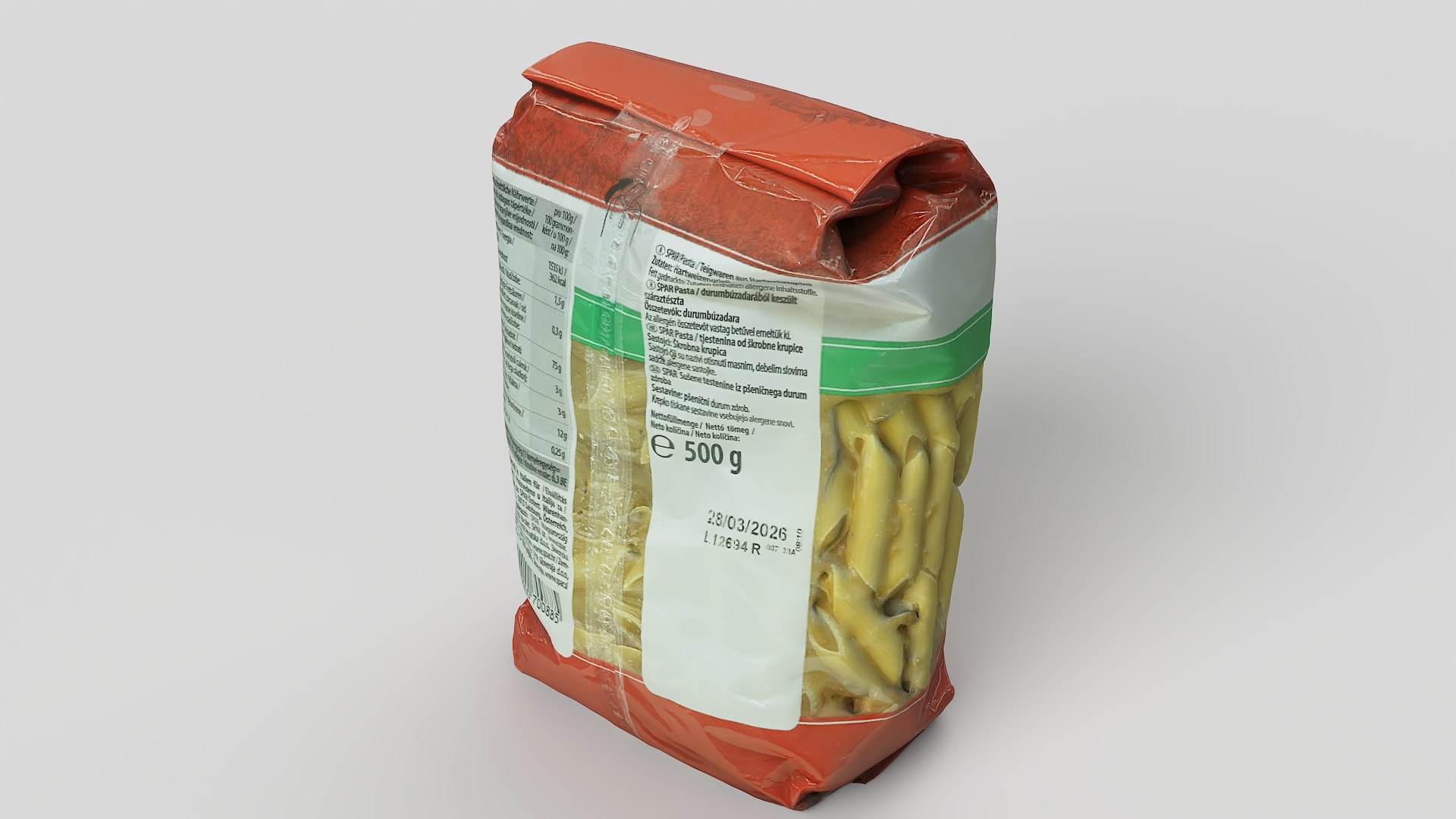 3D Packaging Collection 19 Pasta model - TurboSquid 2105775