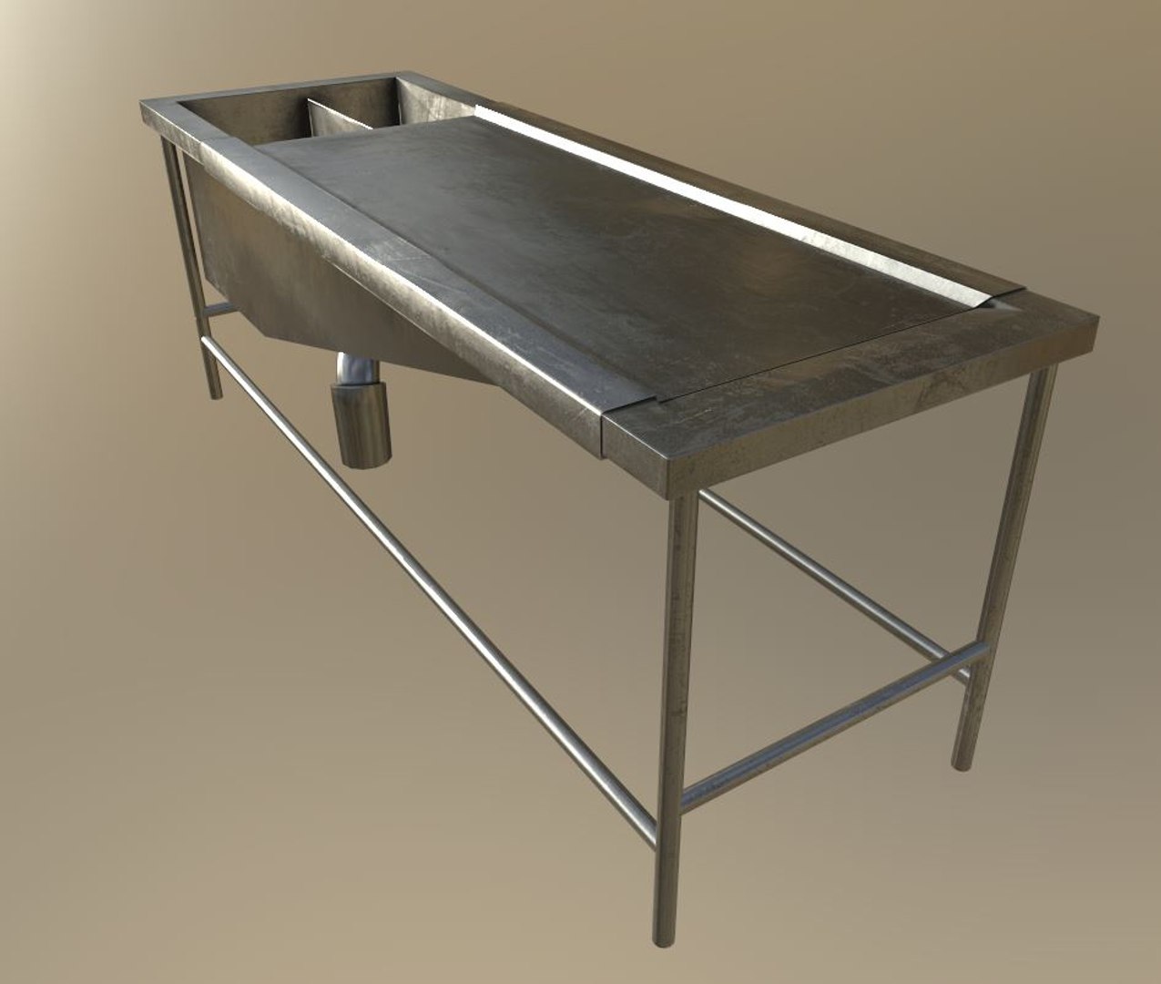 3D Autopsy Table - TurboSquid 1509413
