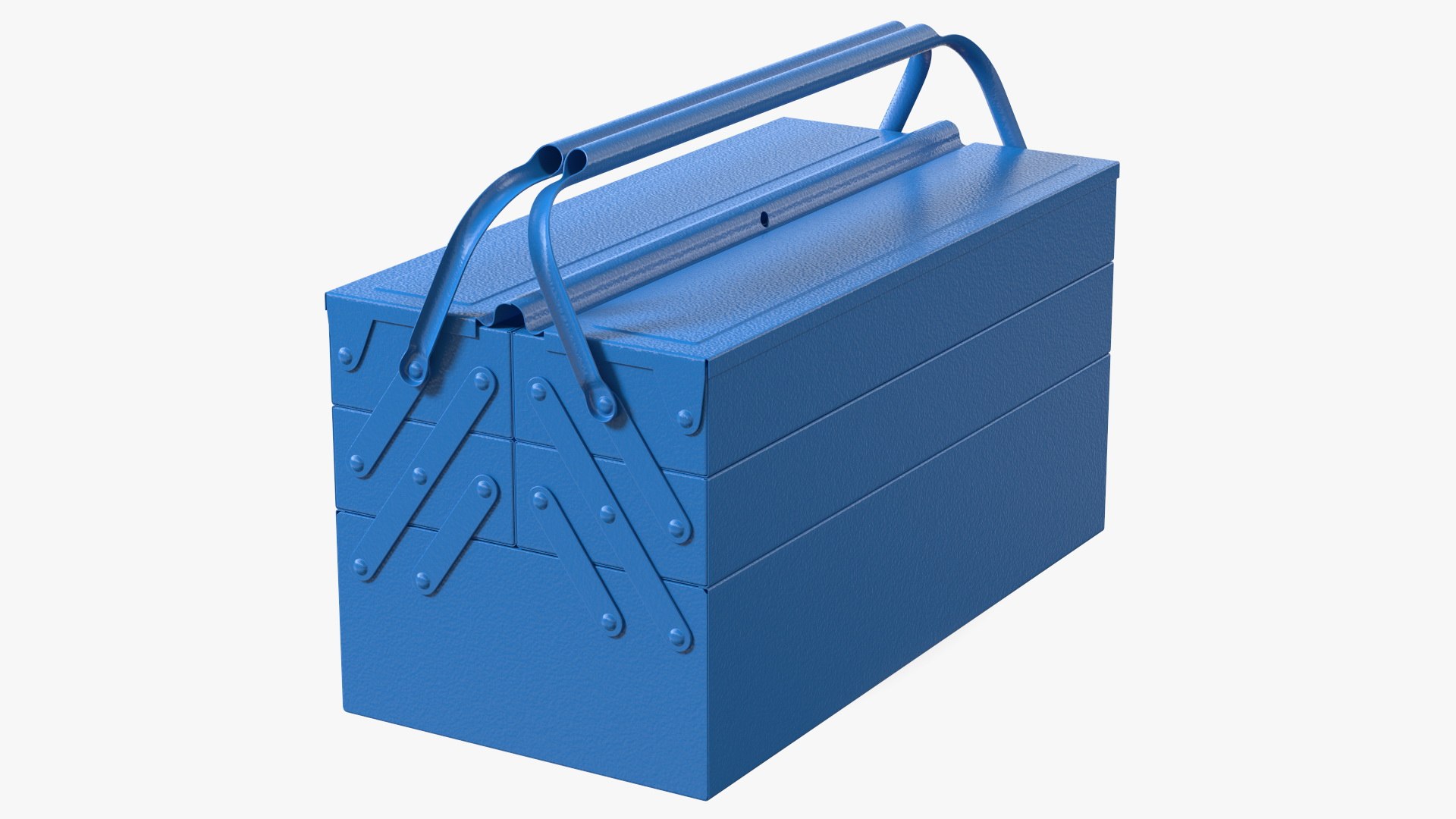 3D steel toolbox 5 compartments - TurboSquid 1699079