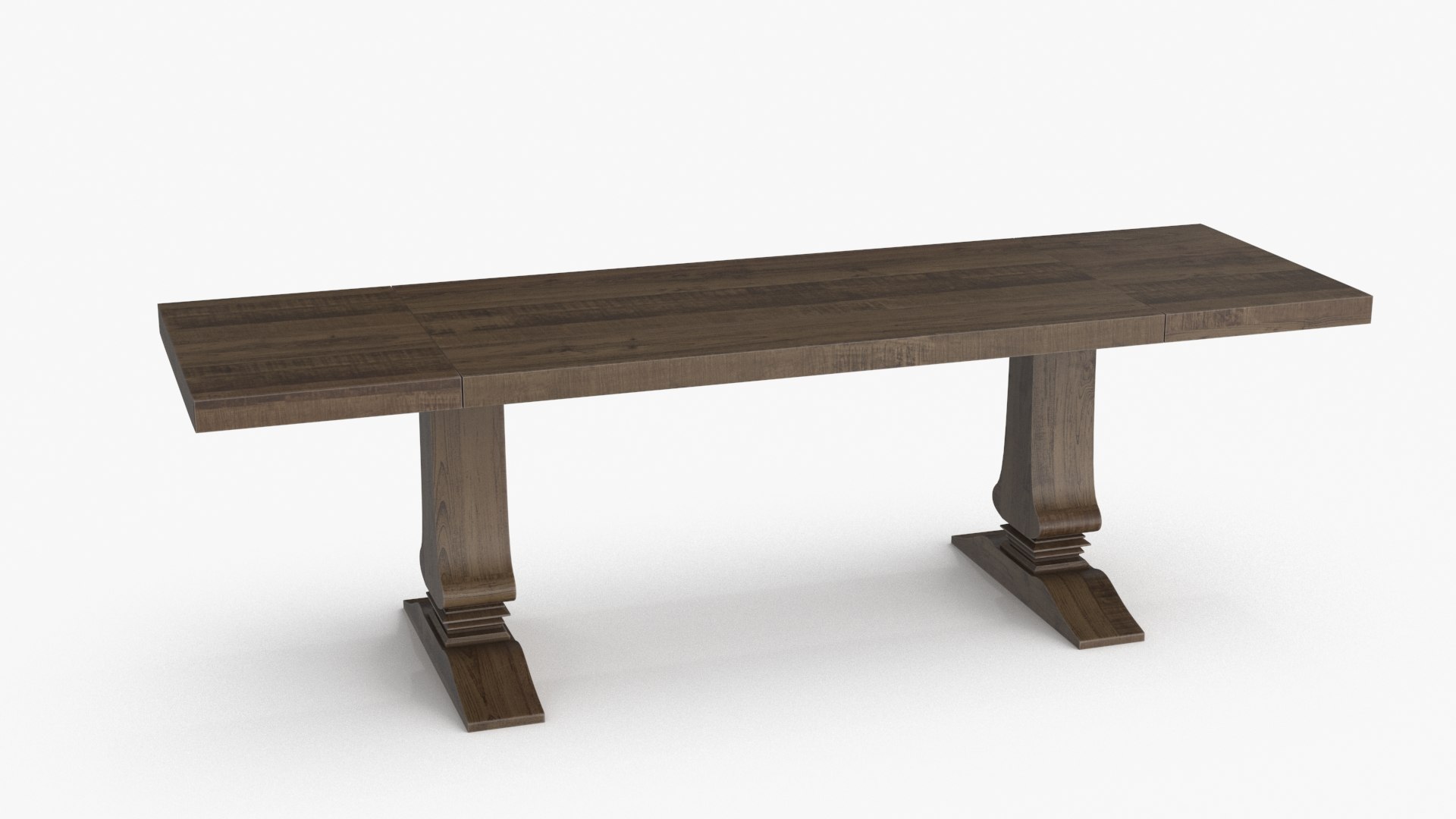 3D Wooden Table - TurboSquid 2280686