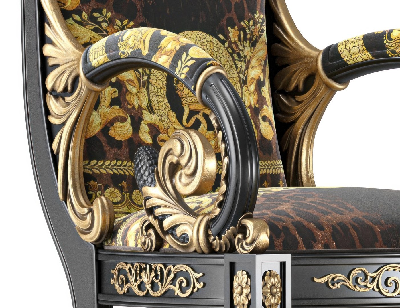 Versace Home Vanitas Chairs 3D Model - TurboSquid 2110941