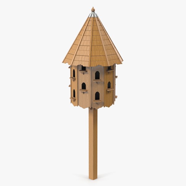 Large Wooden Dovecote for Twenty Nests 3D model - TurboSquid 1969581