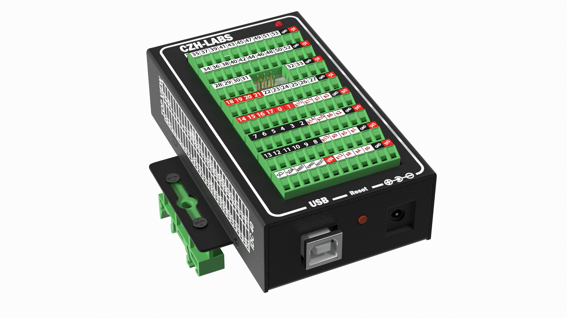 Mega Screw Terminal Block 3D Model - TurboSquid 1894100