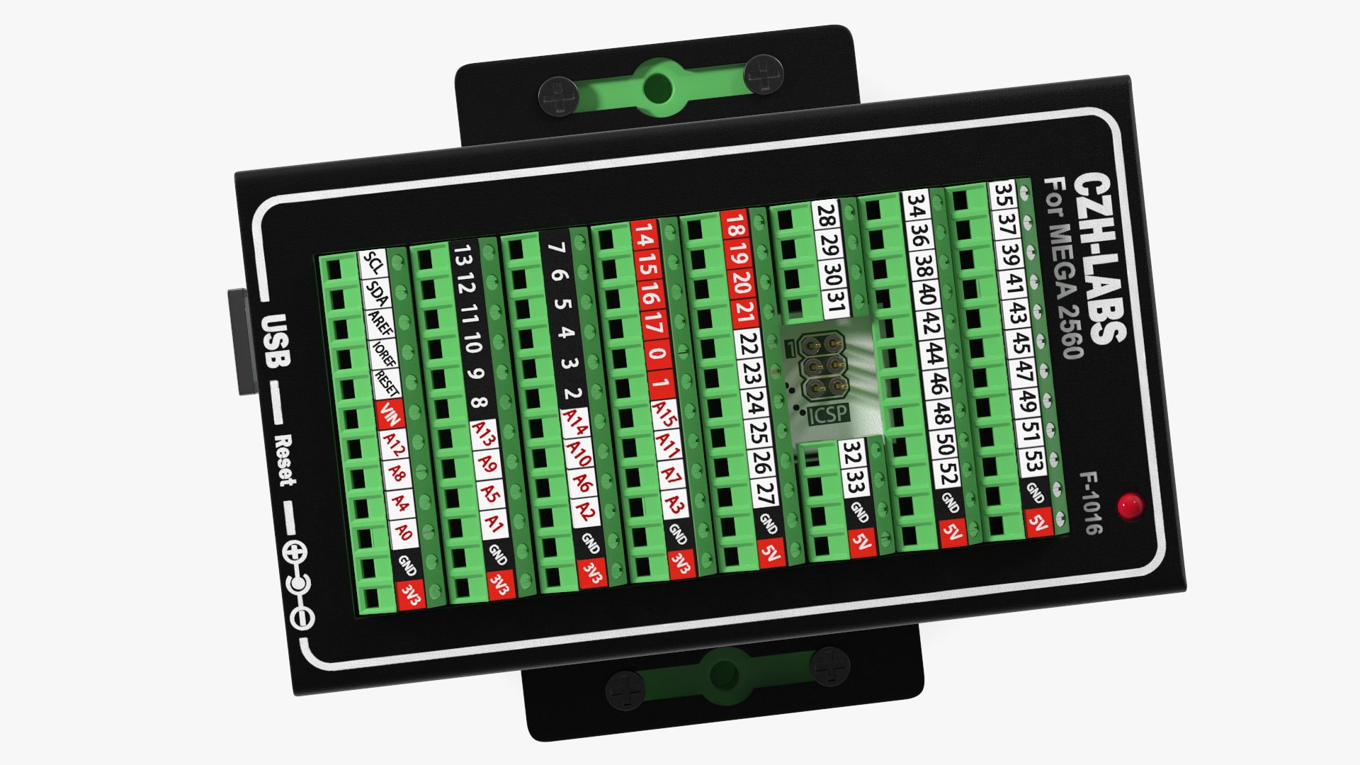 Mega Screw Terminal Block 3D Model - TurboSquid 1894100