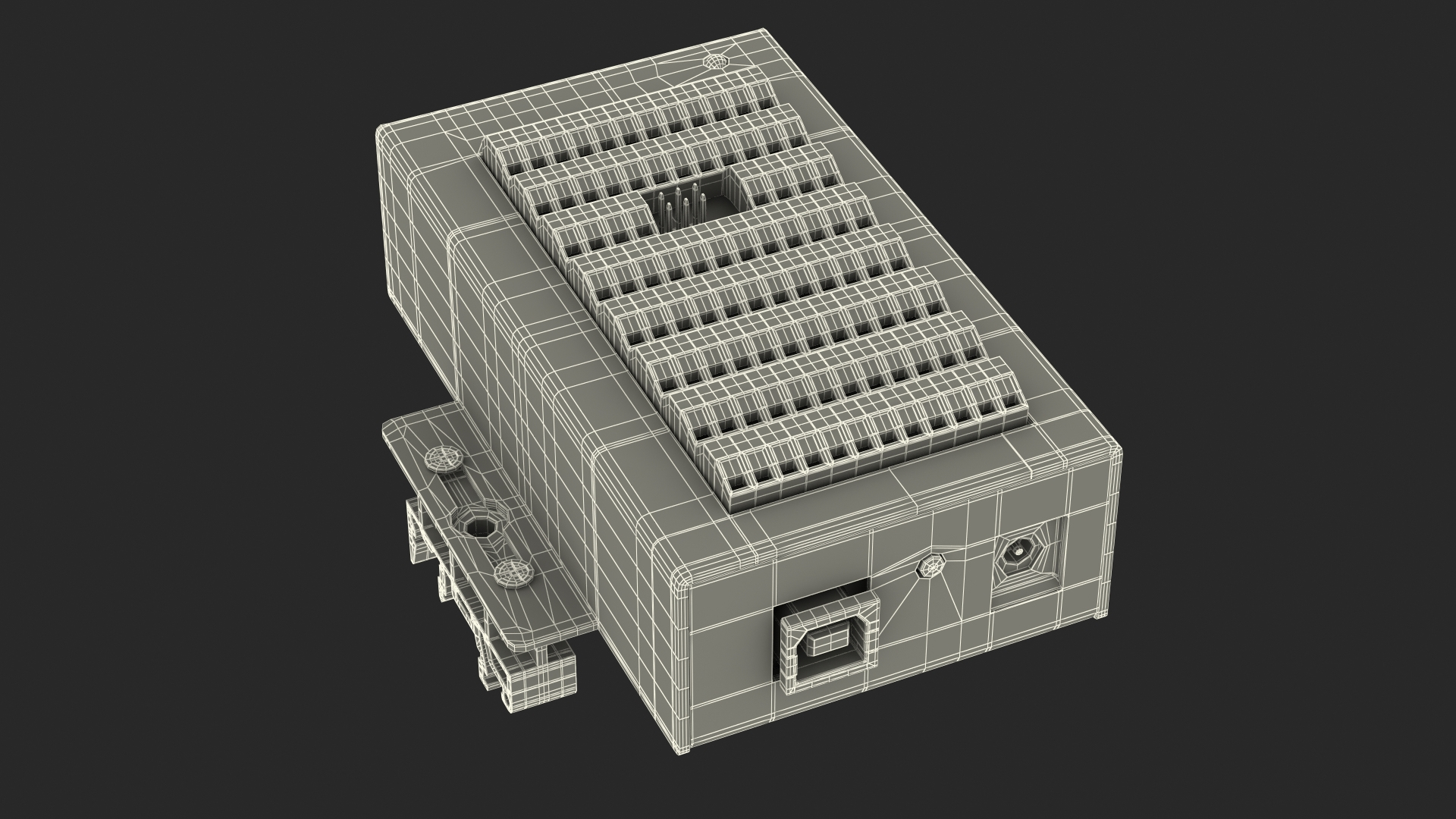 Mega Screw Terminal Block 3D Model - TurboSquid 1894100