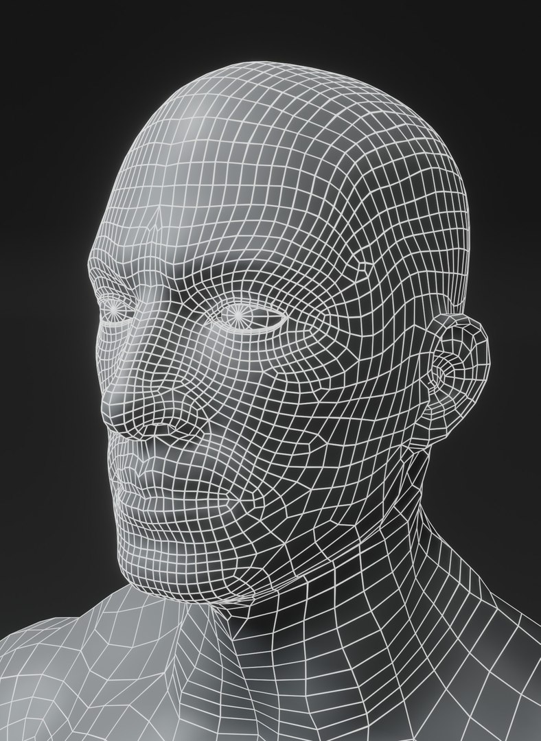 3D Base Mesh Male Model - TurboSquid 1678218