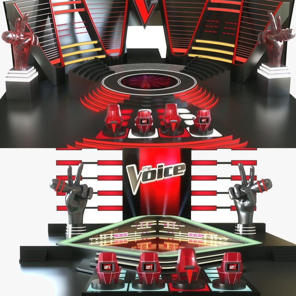 The Voice 3D Models for Download | TurboSquid
