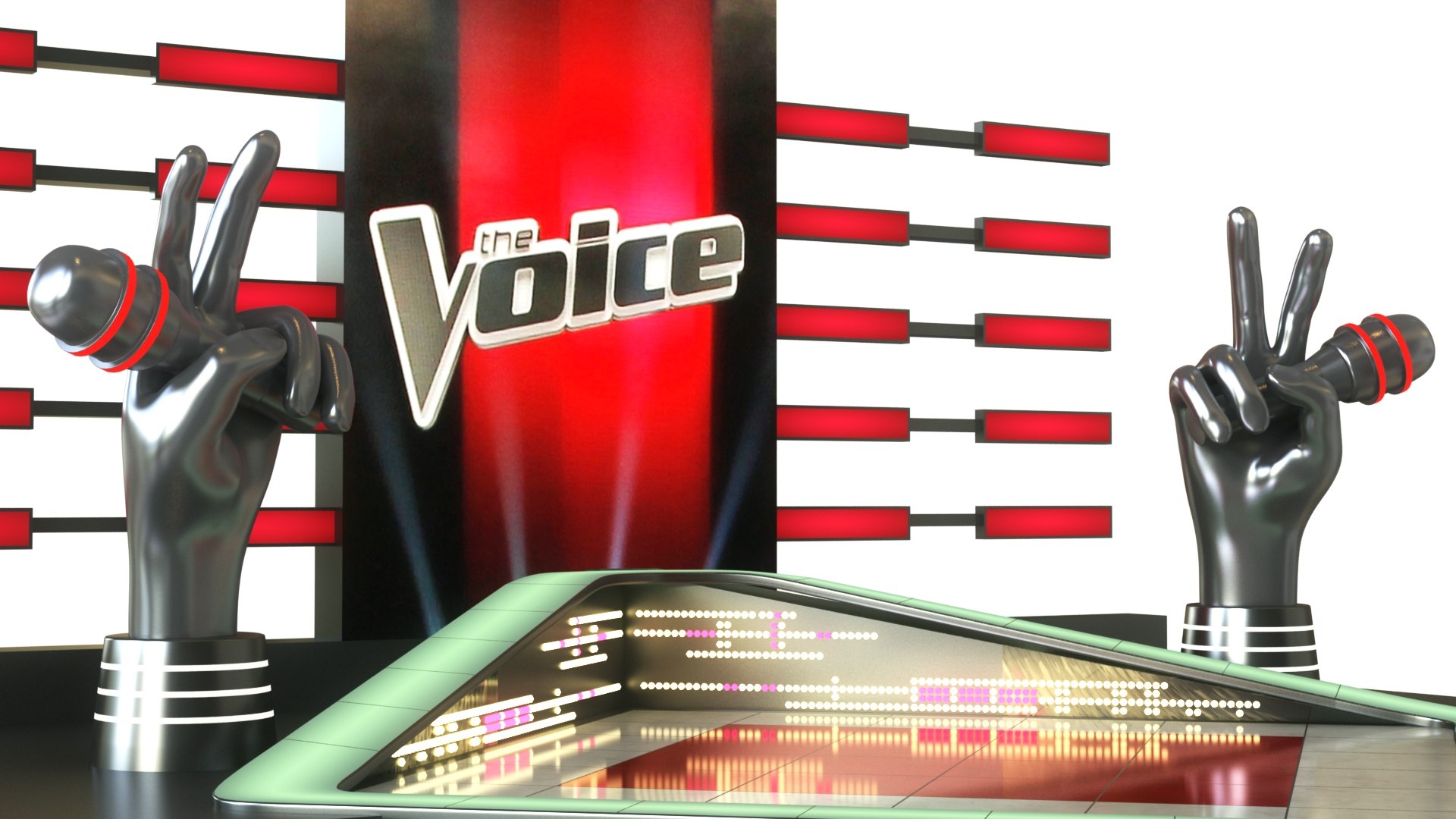 The Voice Stage Collection Model - TurboSquid 1717611