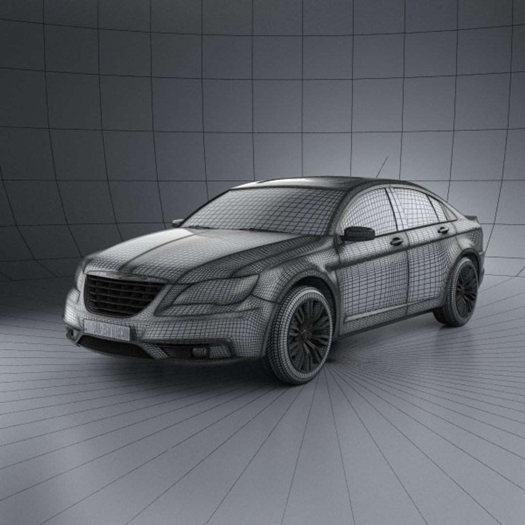 3d model chrysler 200 2011