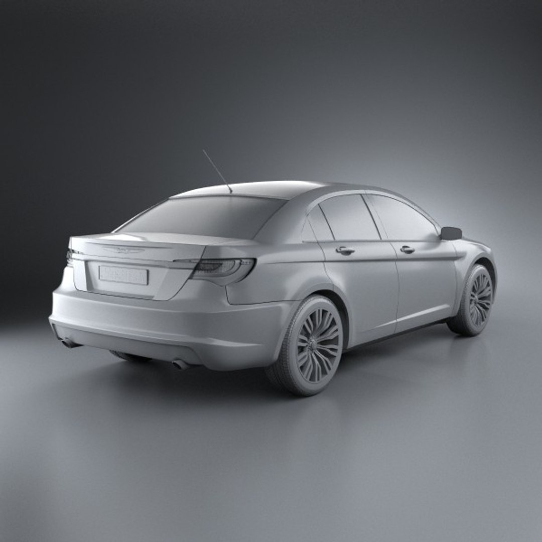 3d model chrysler 200 2011
