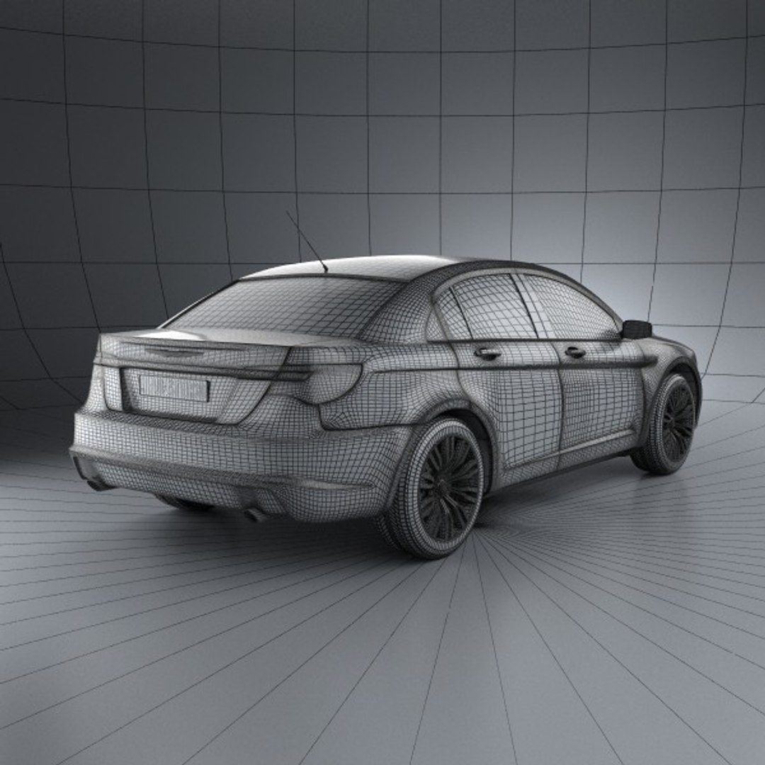 3d model chrysler 200 2011