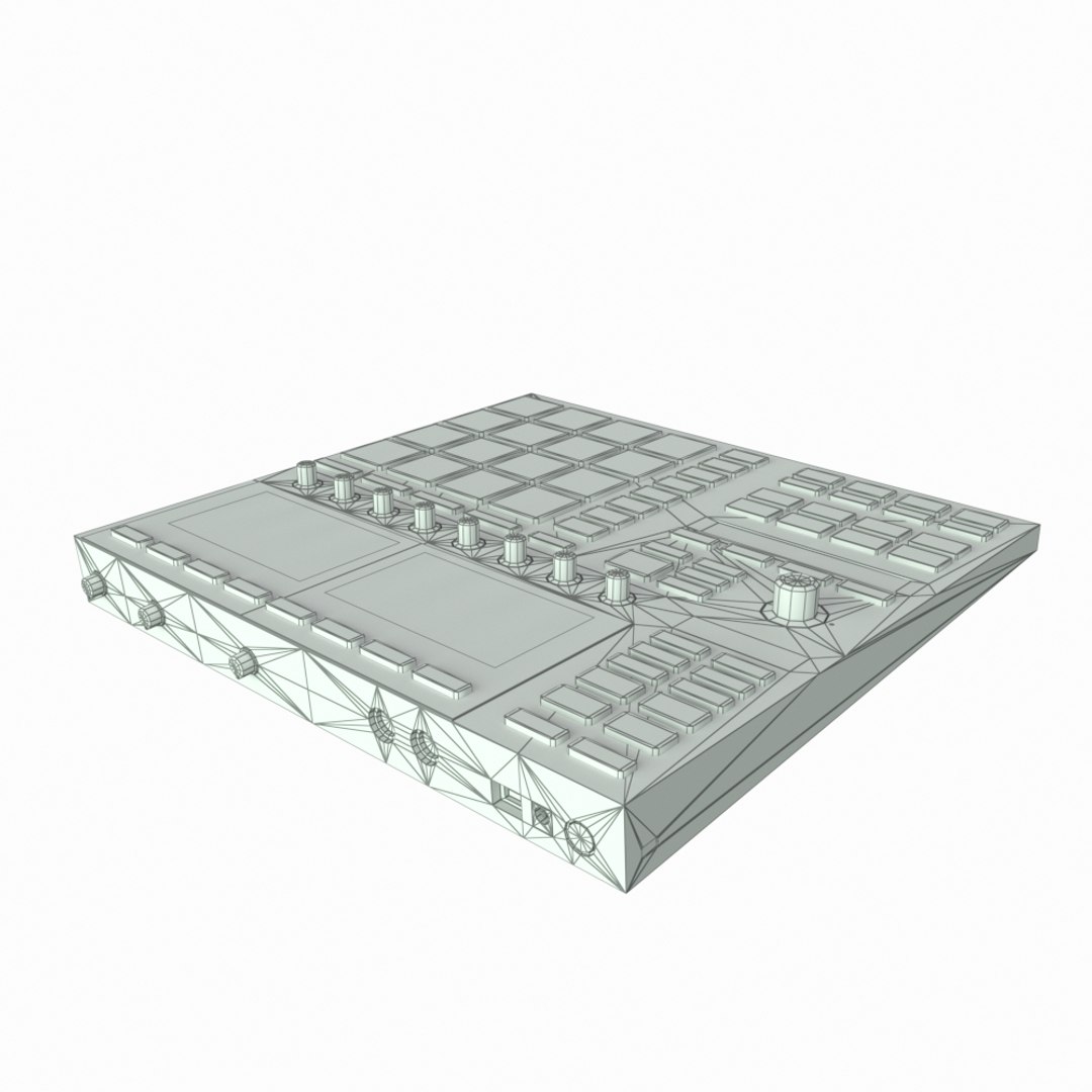 Drum Machine 3D Model - TurboSquid 1257271