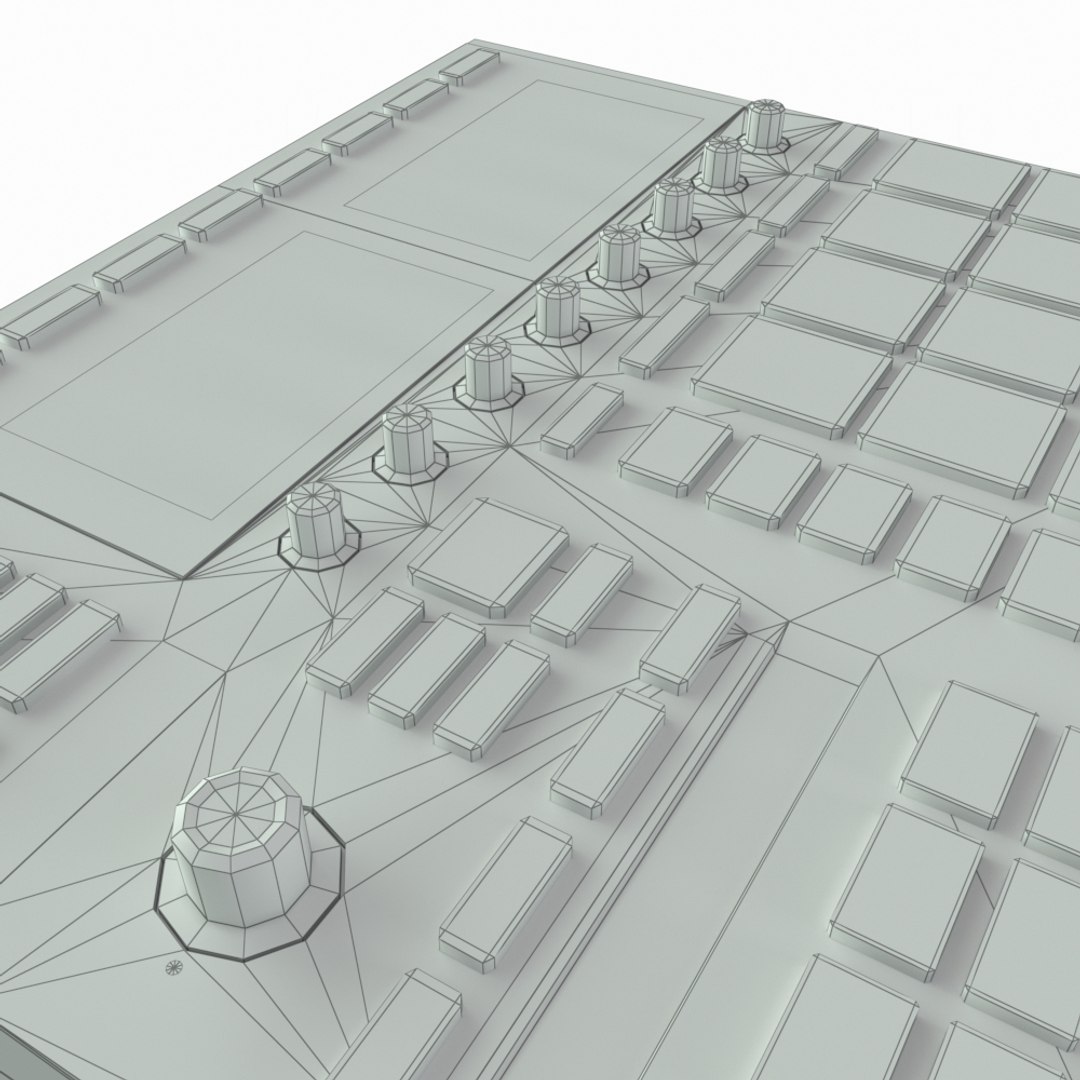 Drum Machine 3D Model - TurboSquid 1257271