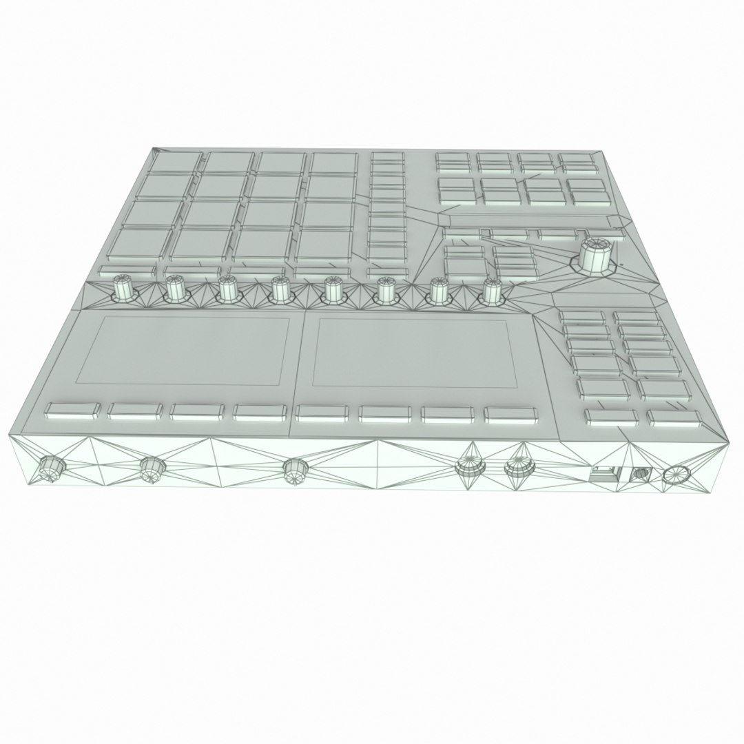 Drum Machine 3D Model - TurboSquid 1257271