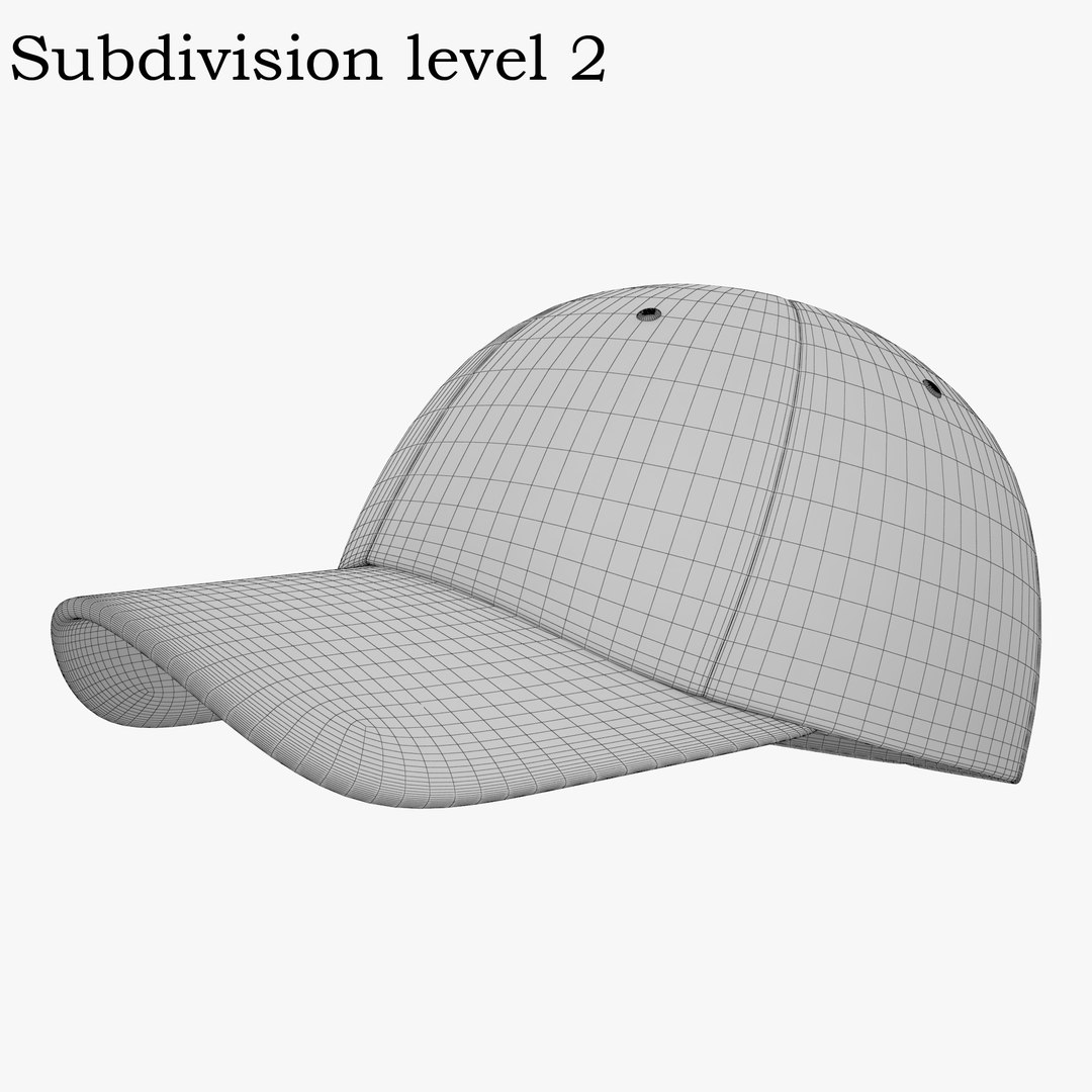 Baseball Cap Obj