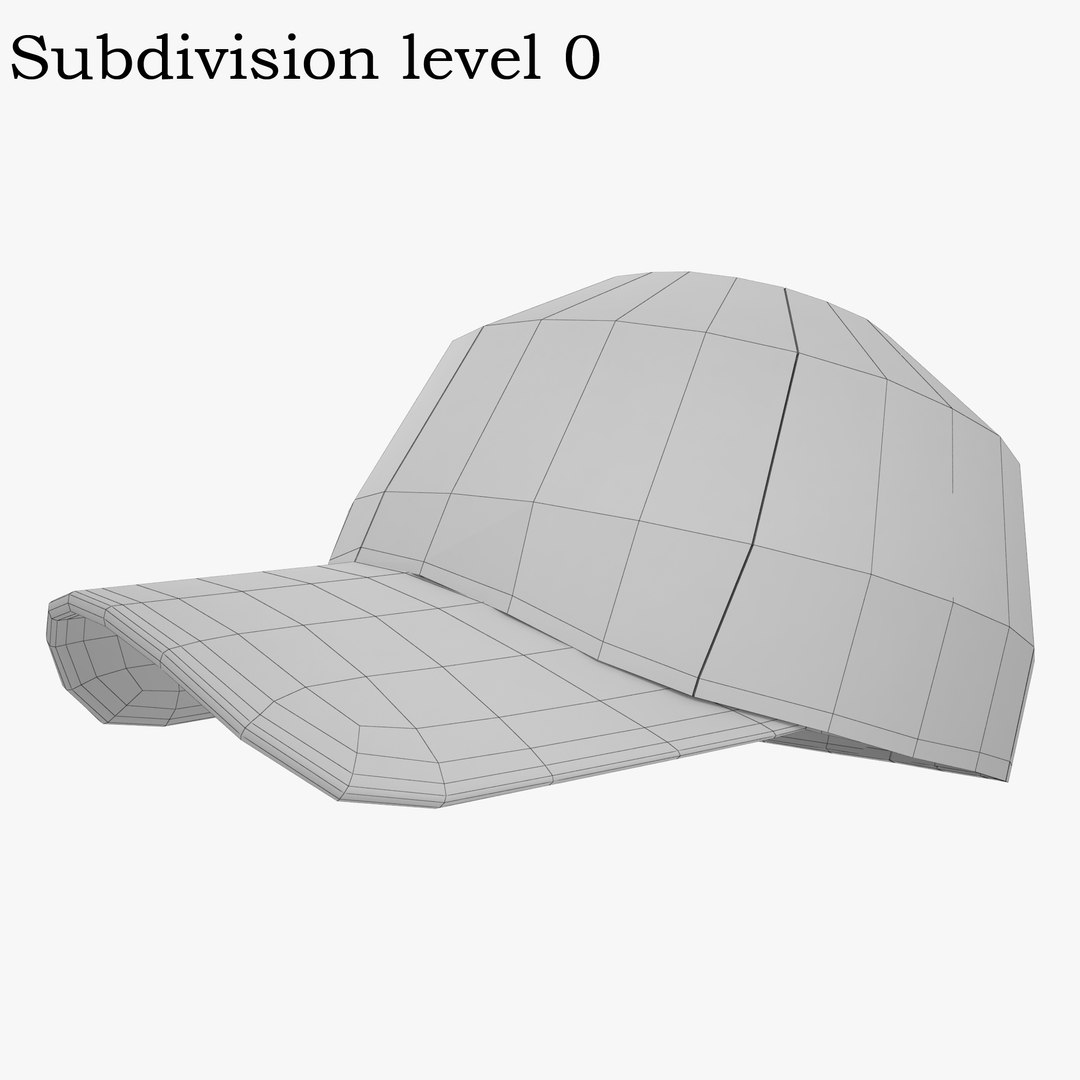 Baseball Cap Obj
