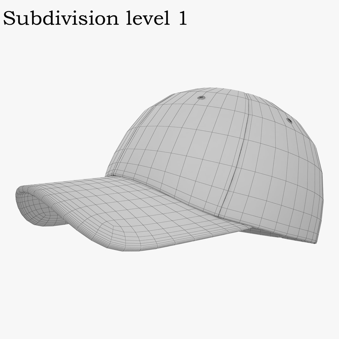 Baseball Cap Obj