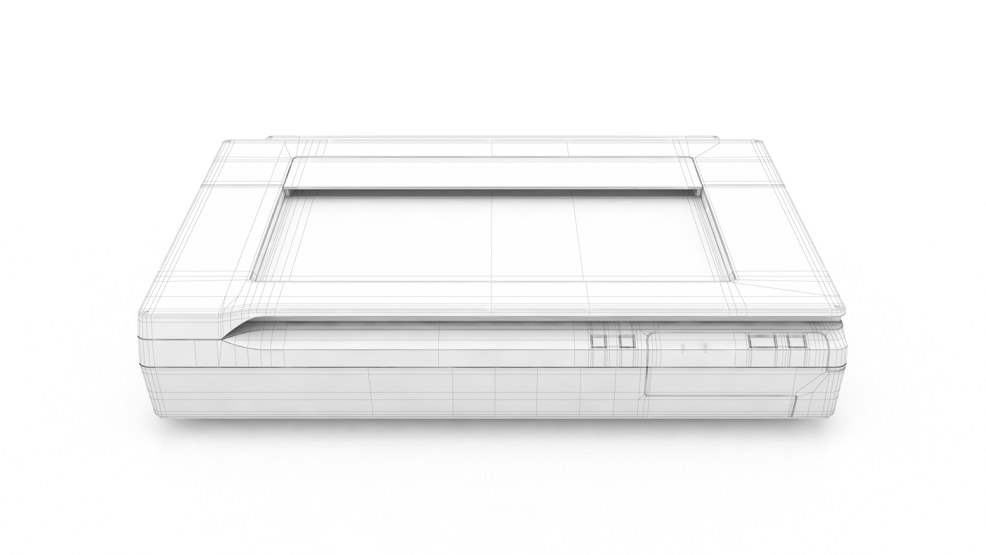 3D Model Epson WorkForce DS-50000 Color Document Scanner - TurboSquid 2094648