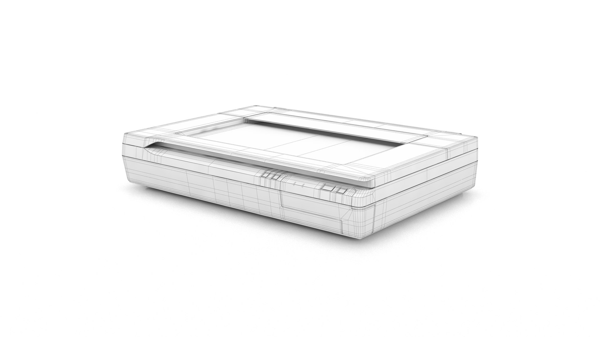 3D Model Epson WorkForce DS-50000 Color Document Scanner - TurboSquid ...