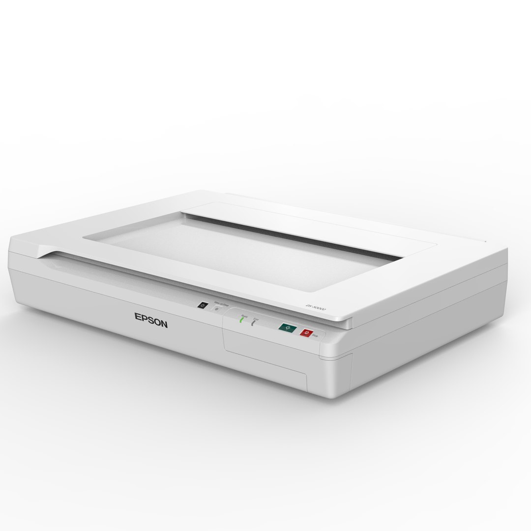 3D Model Epson WorkForce DS-50000 Color Document Scanner - TurboSquid ...