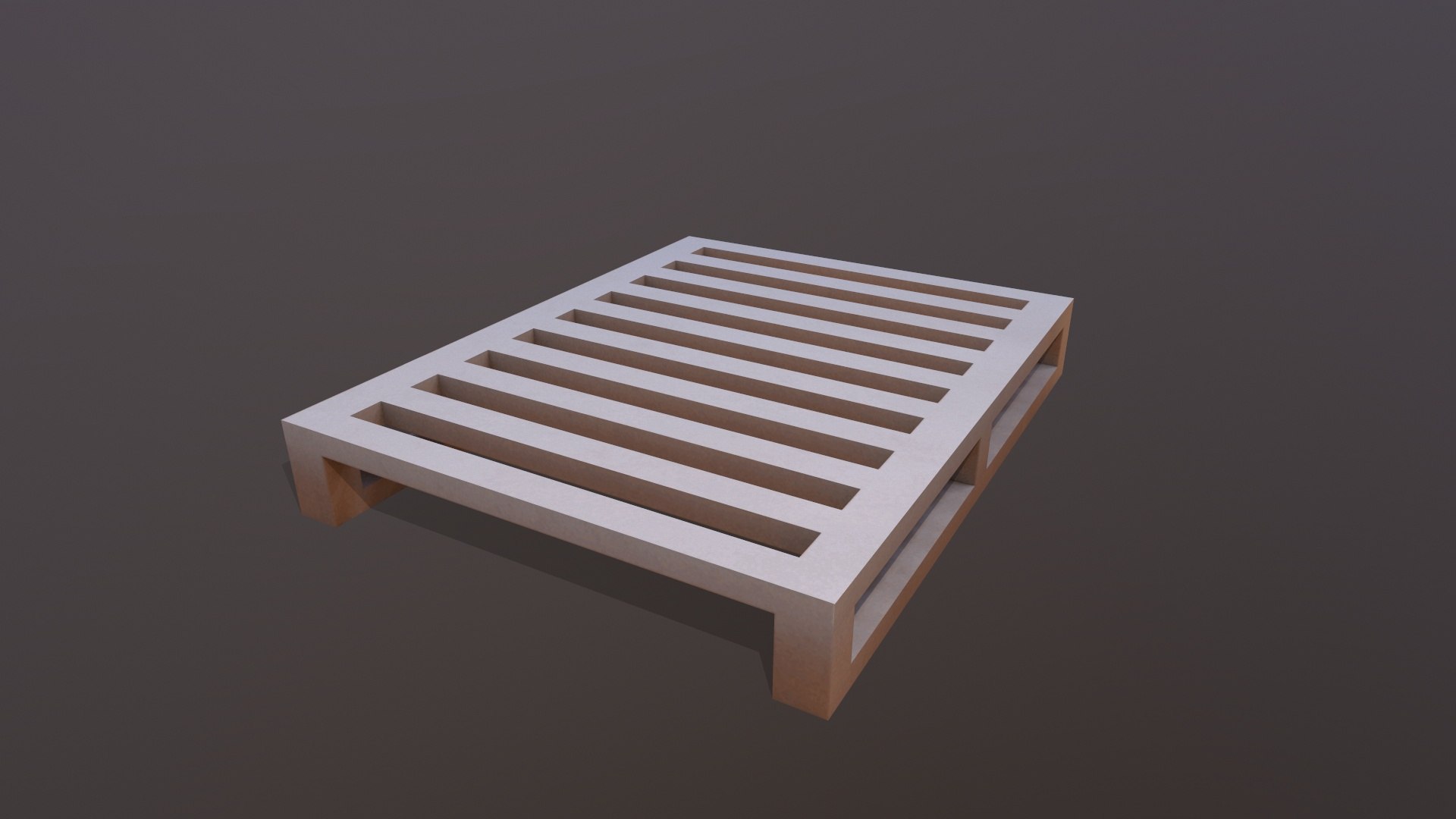 3D Skid Pallet Model - TurboSquid 2287337