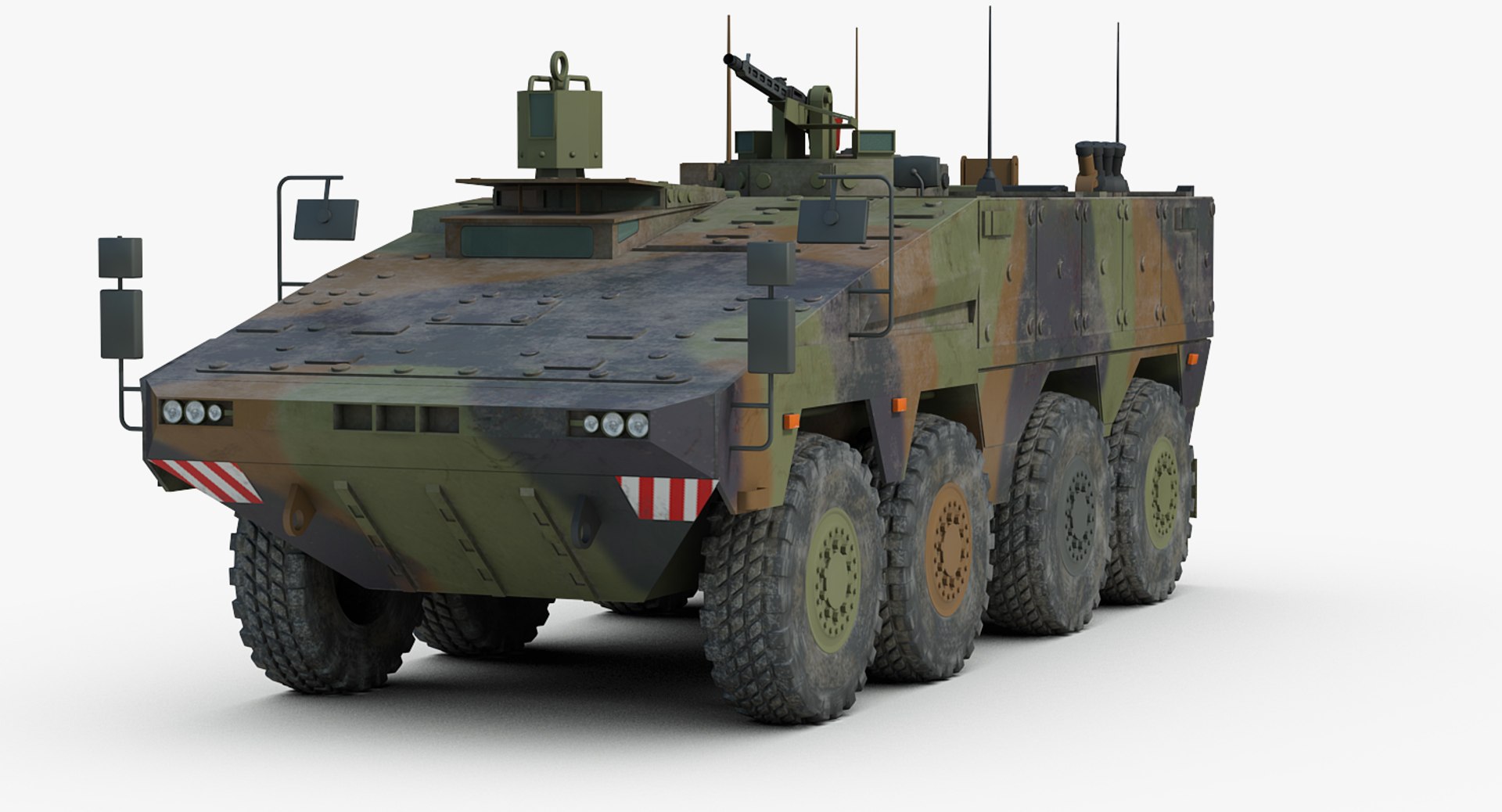 Modern Boxer Mrav Military Vehicle 3d Max