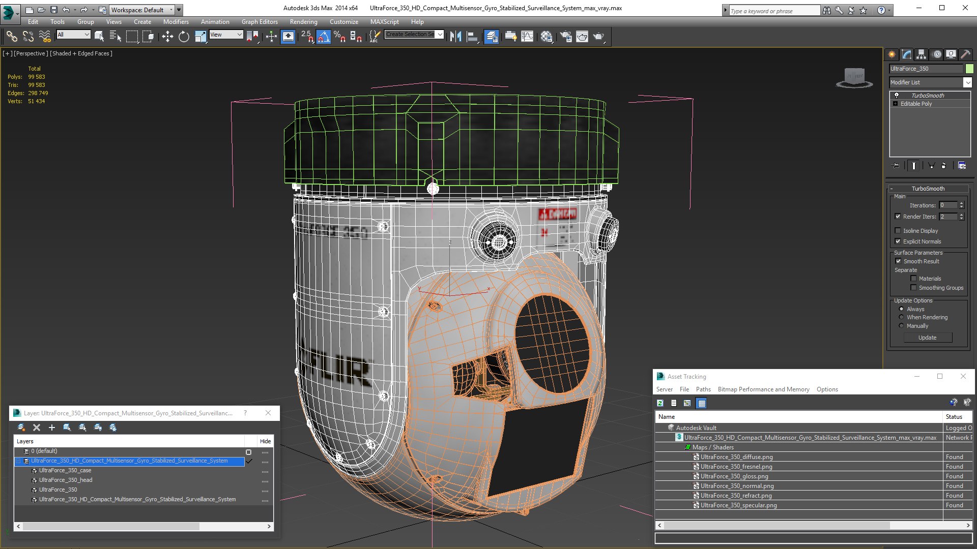 UltraForce 350 HD Compact Multisensor Gyro Stabilized Surveillance ...